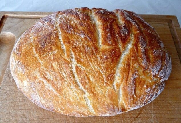 Round Bread Loaf Recipe - The Recipe Website