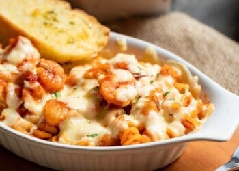 Shrimp Fusilli Recipe - TheRecipe.Website - Choice of Sauces