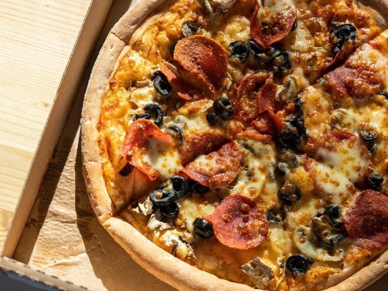 Proper Pepperoni Pizza Recipe - TheRecipe.Website - Pure Italian